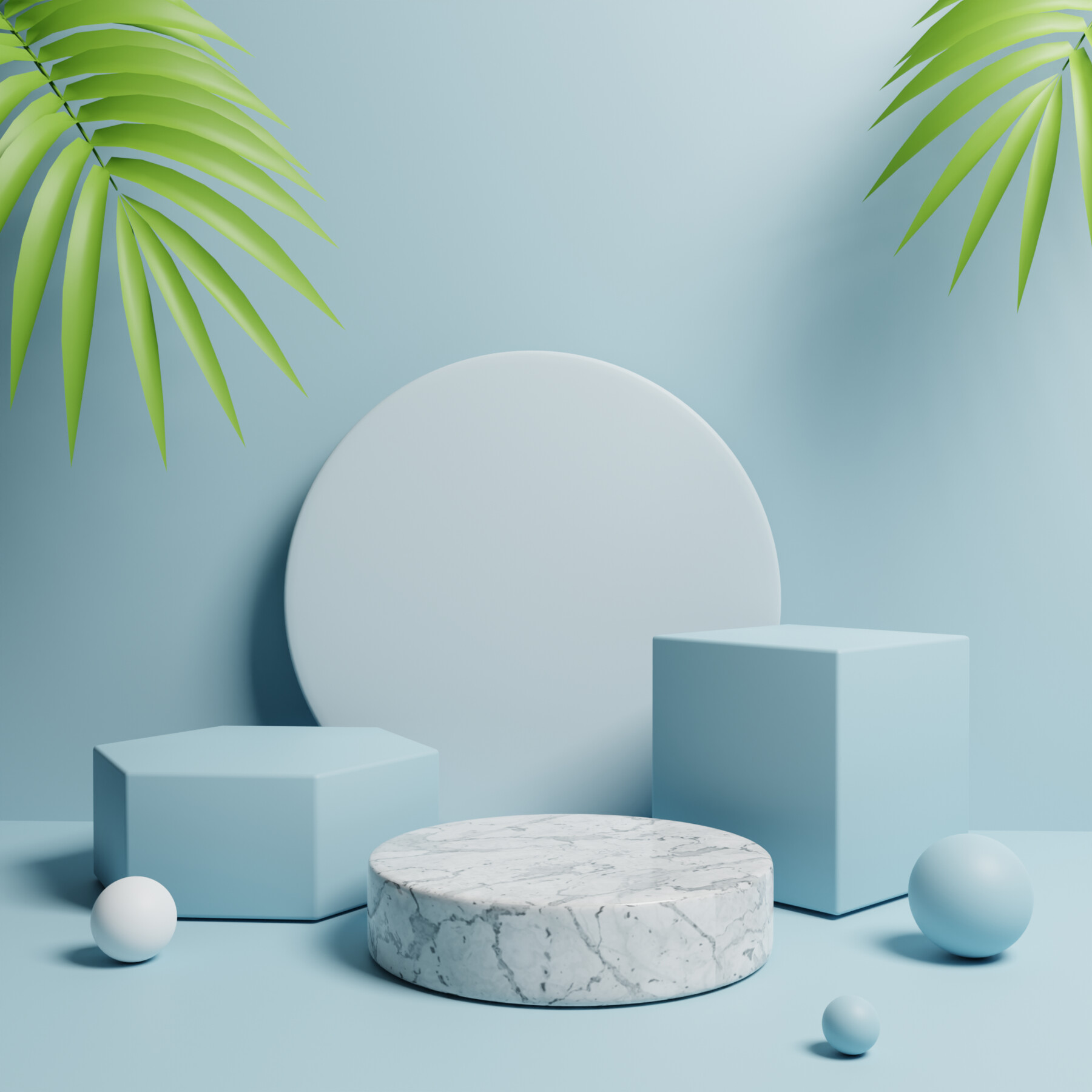 ArtStation - 3d rendering of pastel color backdrop blender 3.x | Resources