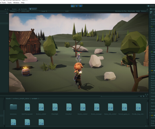 ArtStation - Unity Archery Game Template | Game Assets
