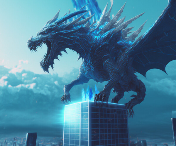 ArtStation - Blue Dragon V2 | Artworks