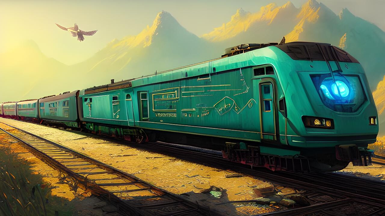ArtStation - 07 fast train 1100 jpg pack runwayml art | Artworks