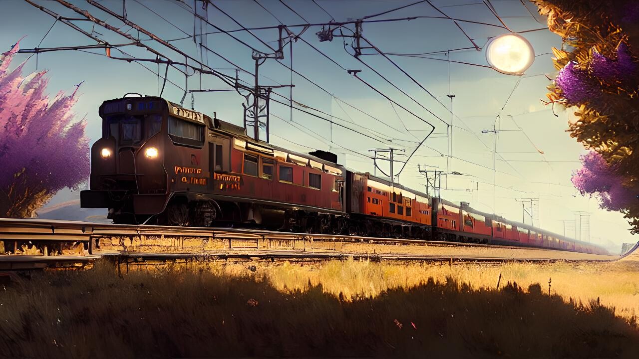 ArtStation - 07 fast train 1100 jpg pack runwayml art | Artworks