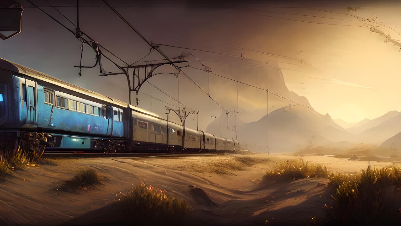 ArtStation - 07 fast train 1100 jpg pack runwayml art | Artworks