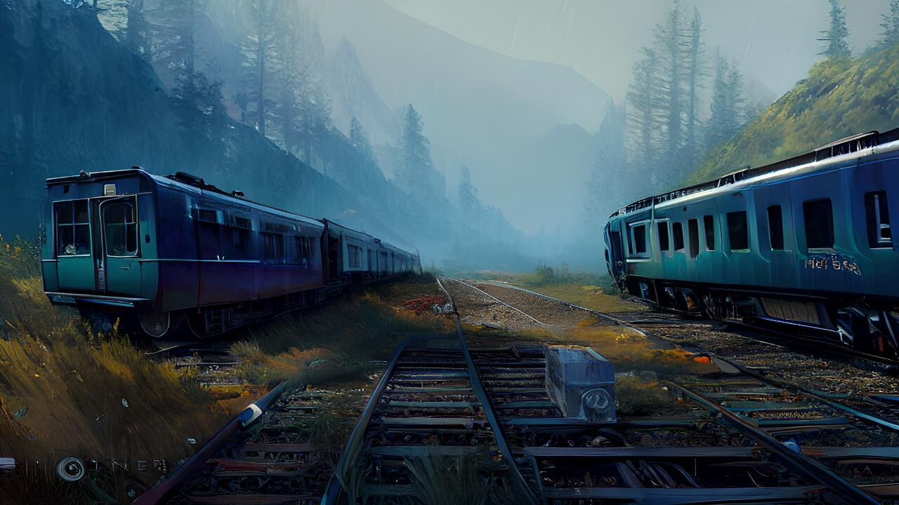 ArtStation - 07 fast train 1100 jpg pack runwayml art | Artworks