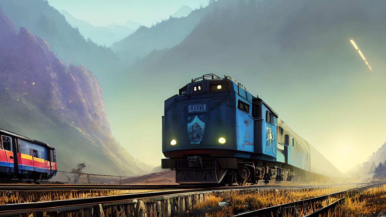 ArtStation - 07 fast train 1100 jpg pack runwayml art | Artworks