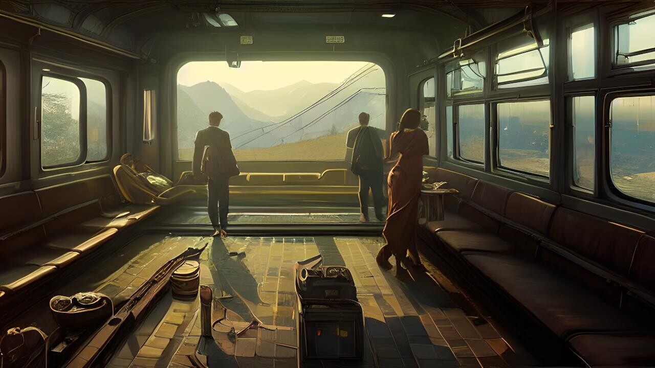 ArtStation - 07 fast train 1100 jpg pack runwayml art | Artworks