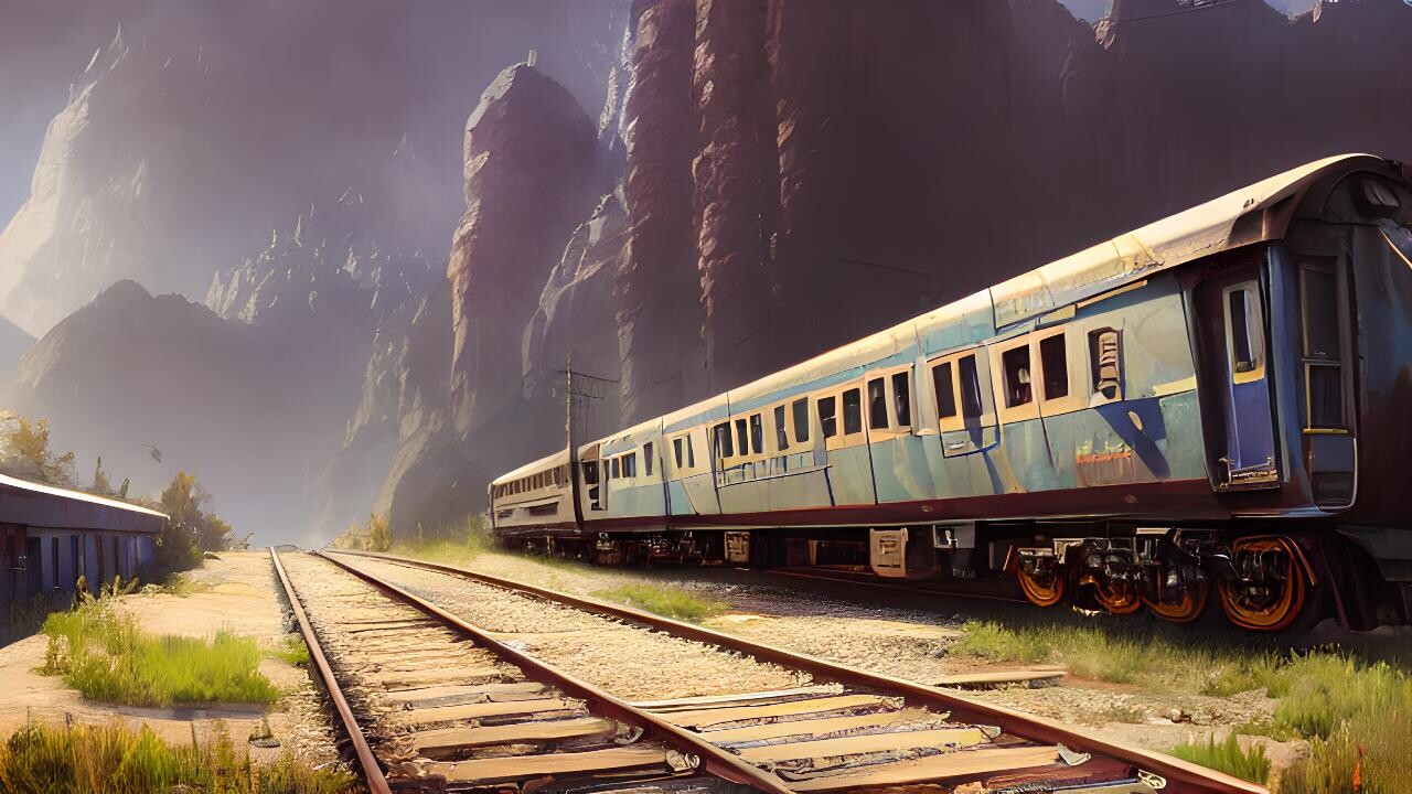 ArtStation - 07 fast train 1100 jpg pack runwayml art | Artworks