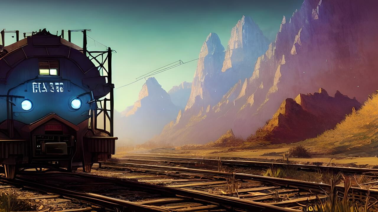 ArtStation - 07 fast train 1100 jpg pack runwayml art | Artworks