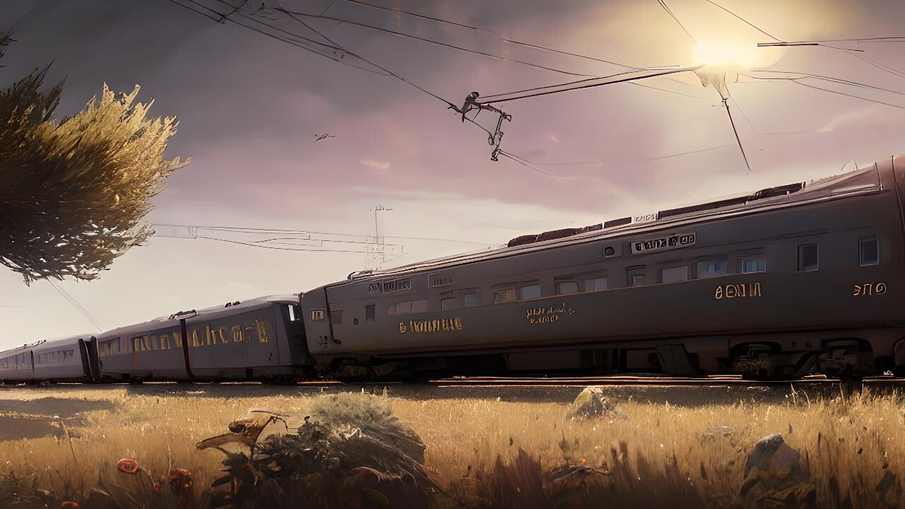ArtStation - 07 fast train 1100 jpg pack runwayml art | Artworks