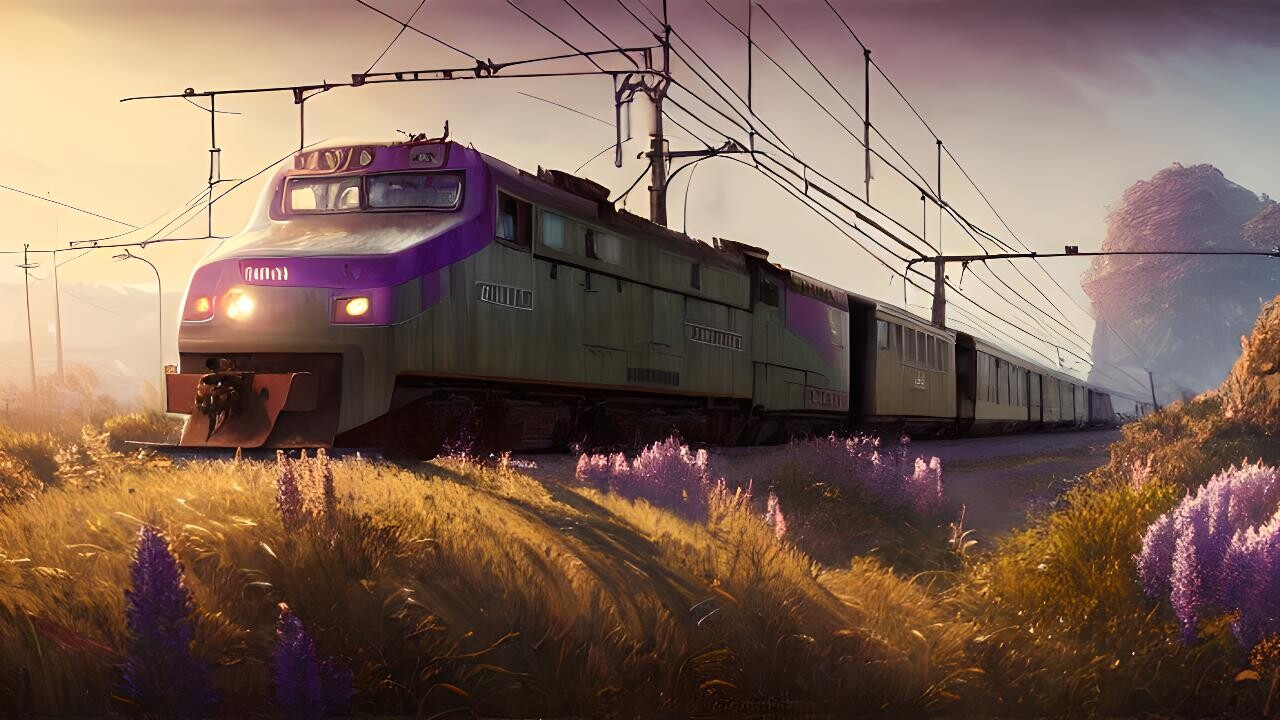 ArtStation - 07 fast train 1100 jpg pack runwayml art | Artworks