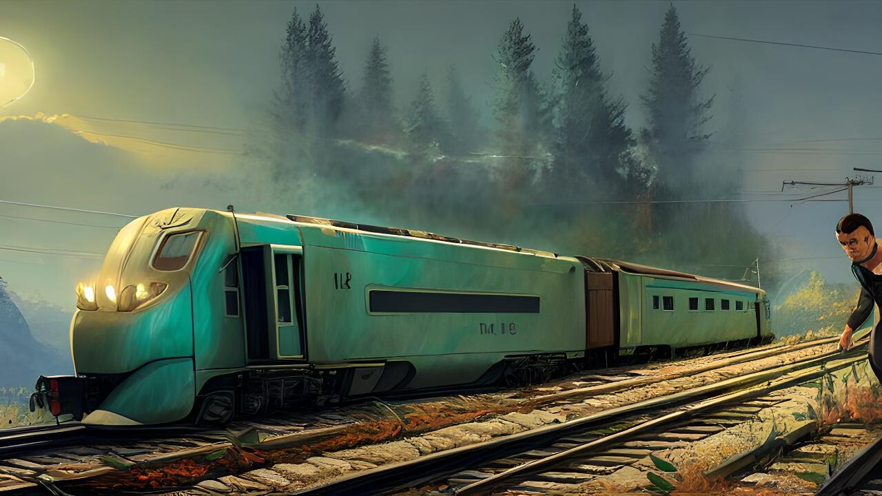 ArtStation - 07 fast train 1100 jpg pack runwayml art | Artworks