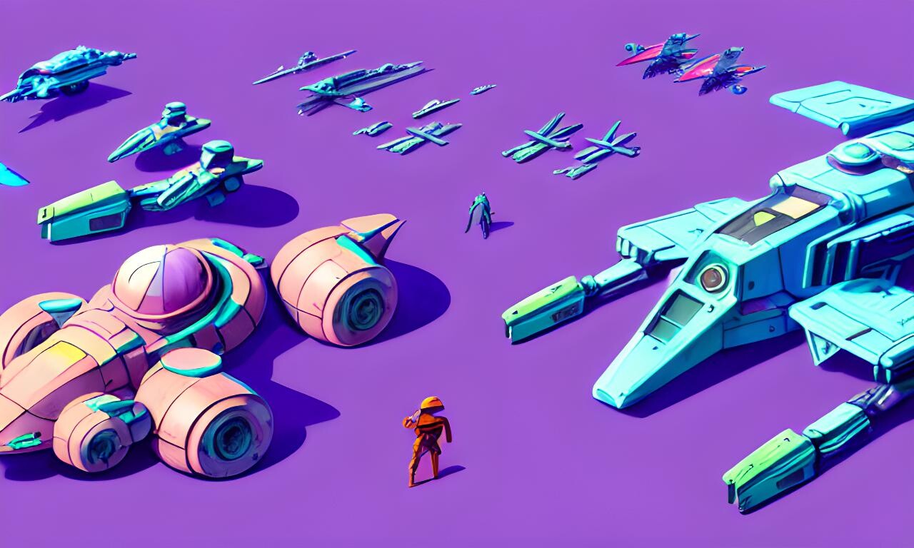 ArtStation - 24 hard surface shape 1100 jpg pack runwayml art | Artworks