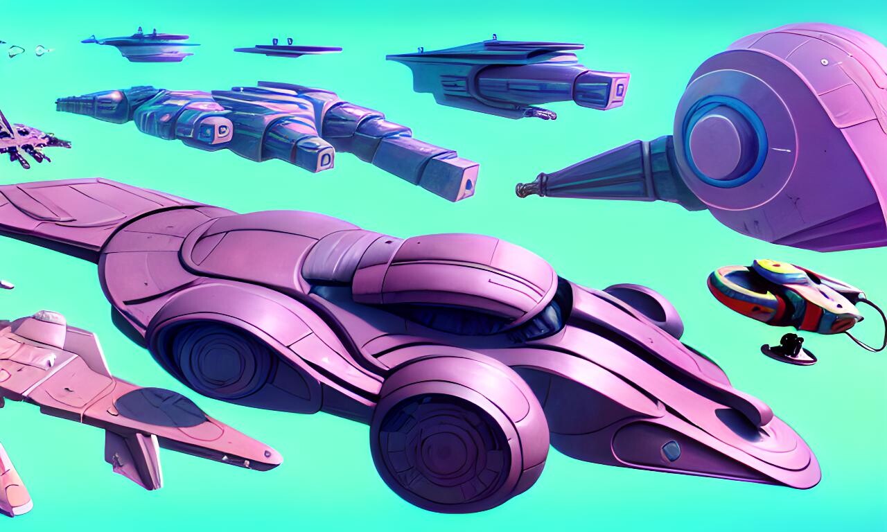 ArtStation - 24 hard surface shape 1100 jpg pack runwayml art | Artworks