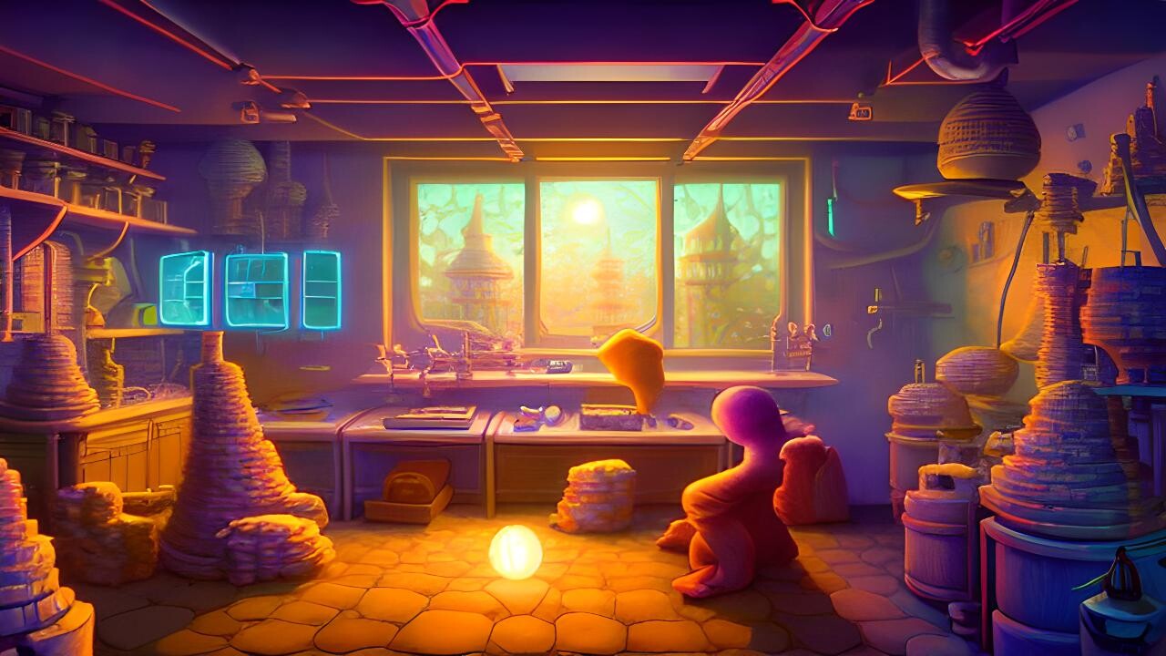 ArtStation - 40 wizards laboratory 1300 jpg pack runwayml art | Artworks