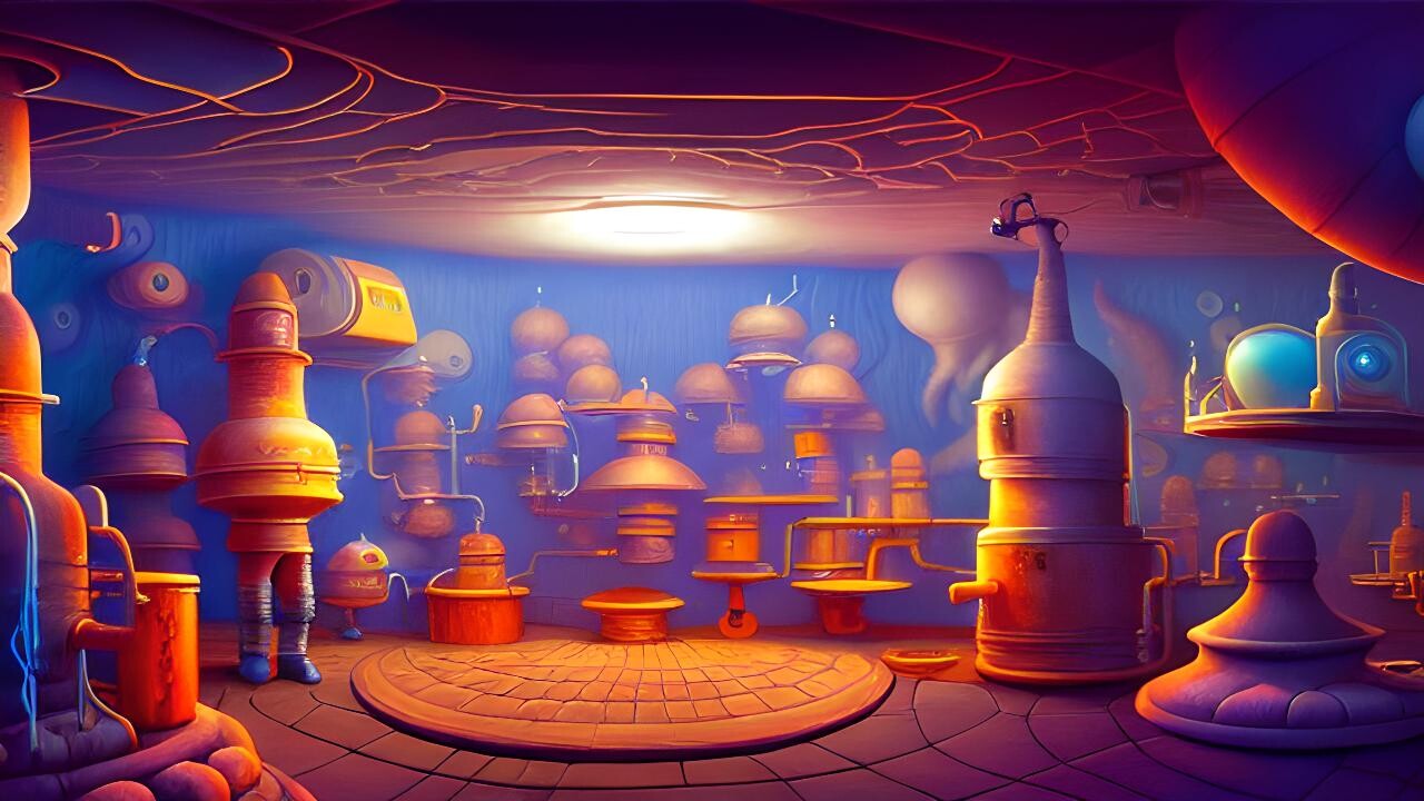 ArtStation - 40 wizards laboratory 1300 jpg pack runwayml art | Artworks