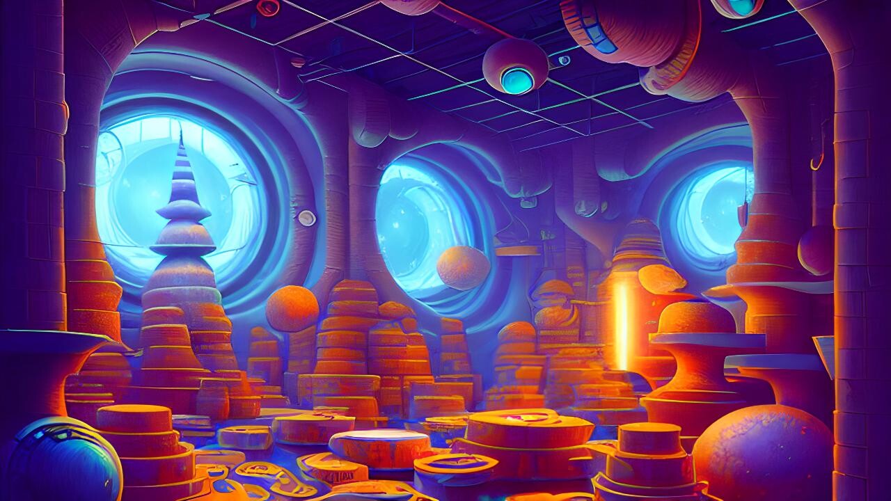 ArtStation - 40 wizards laboratory 1300 jpg pack runwayml art | Artworks