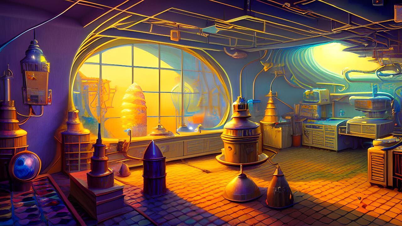 ArtStation - 40 wizards laboratory 1300 jpg pack runwayml art | Artworks