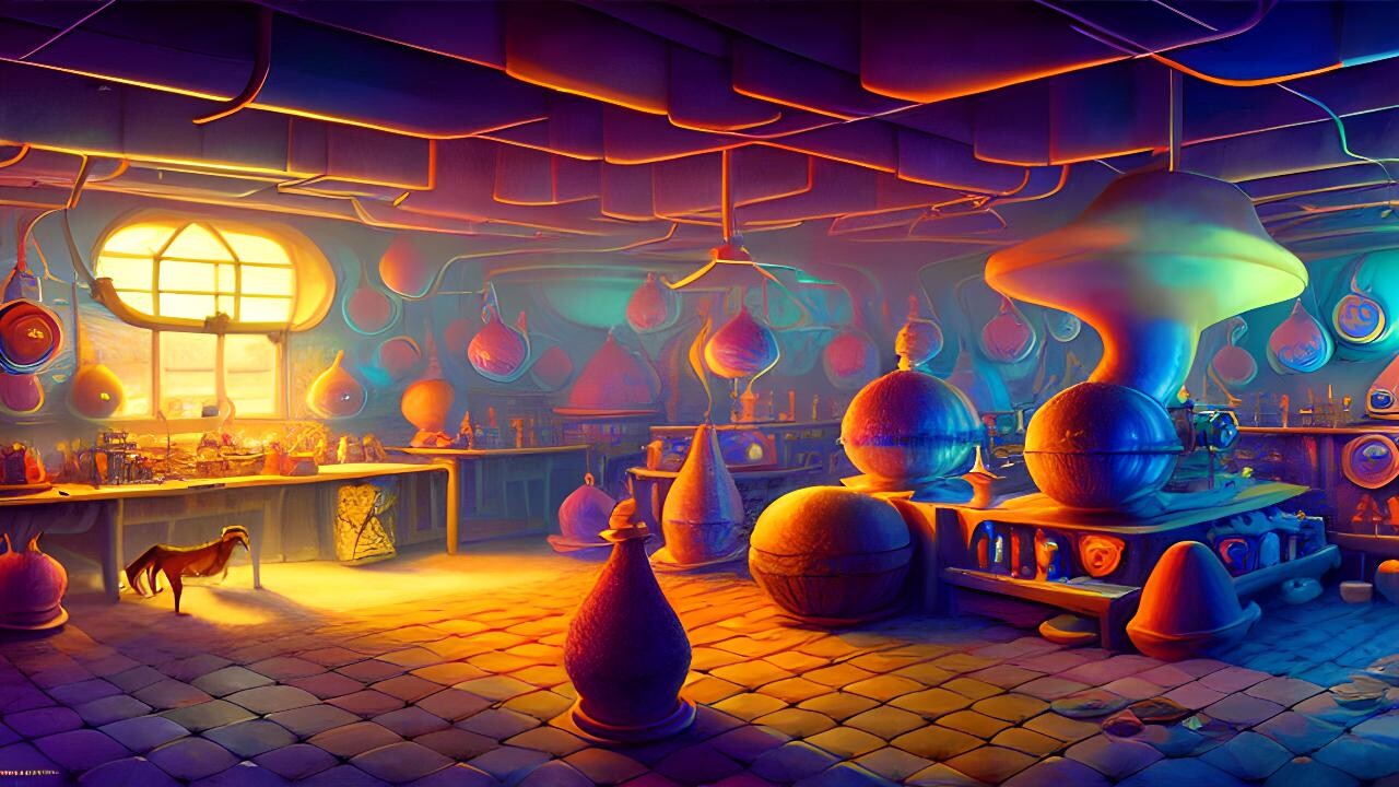 ArtStation - 40 wizards laboratory 1300 jpg pack runwayml art | Artworks