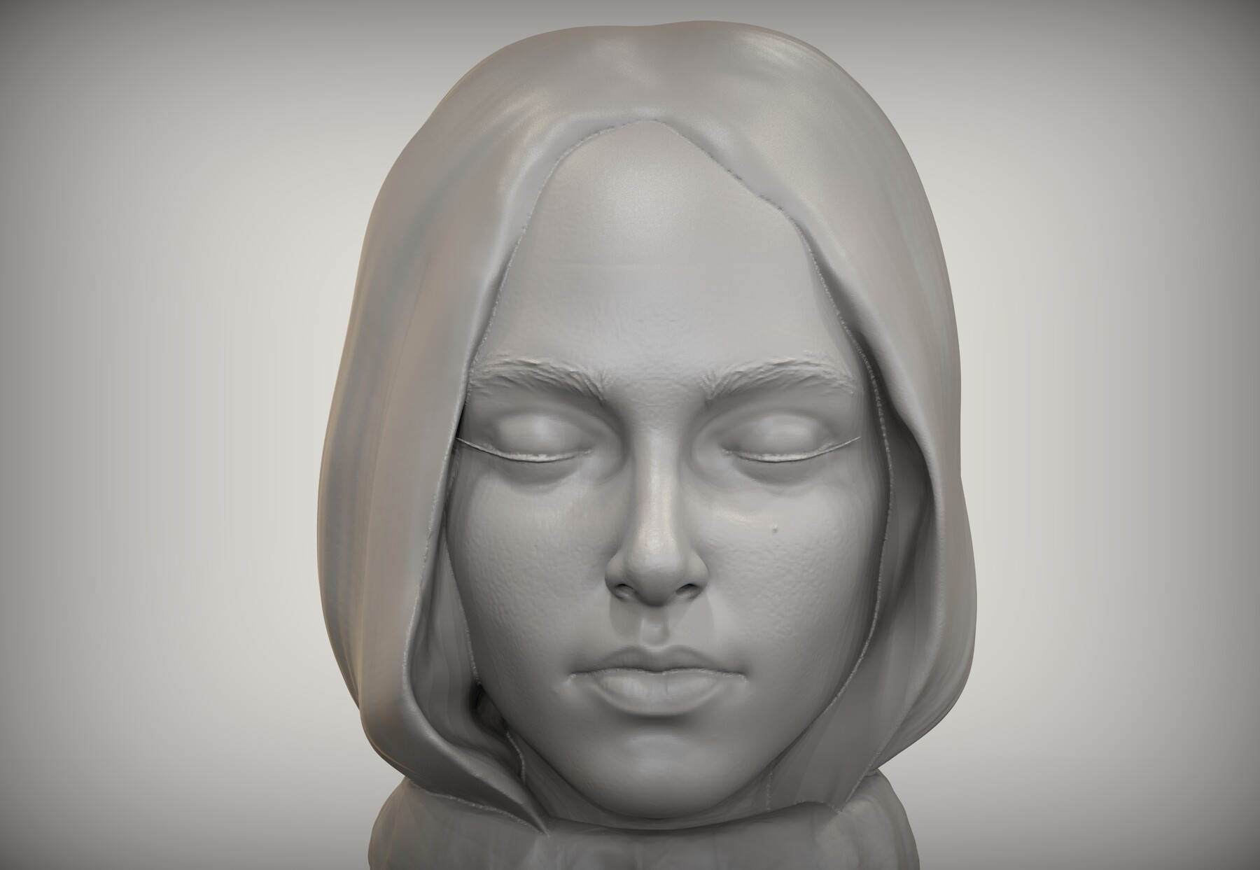 ArtStation - Zen Coffee Girl for 3D Print 3D print model | Resources