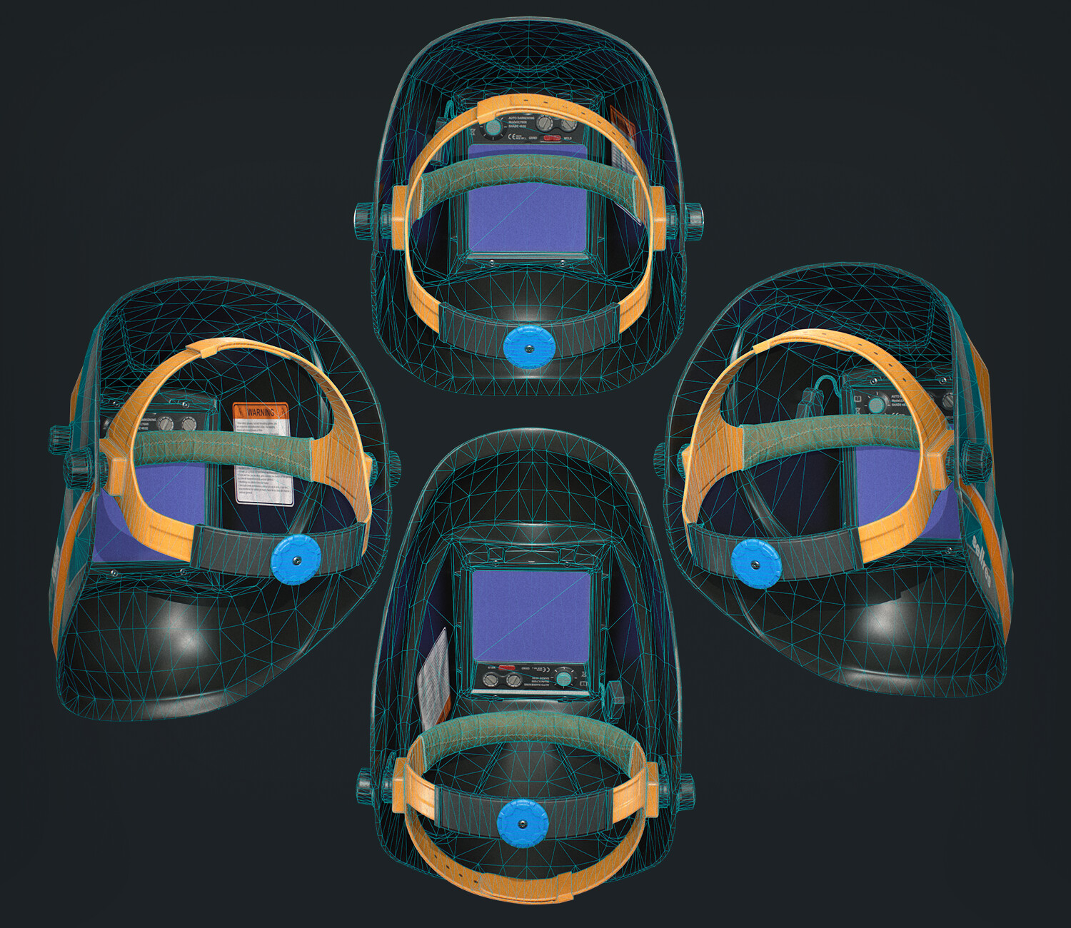 ArtStation - Welding mask | Game Assets