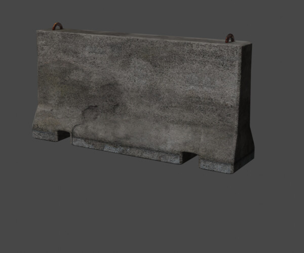 ArtStation - Concrete block 3D model | Resources