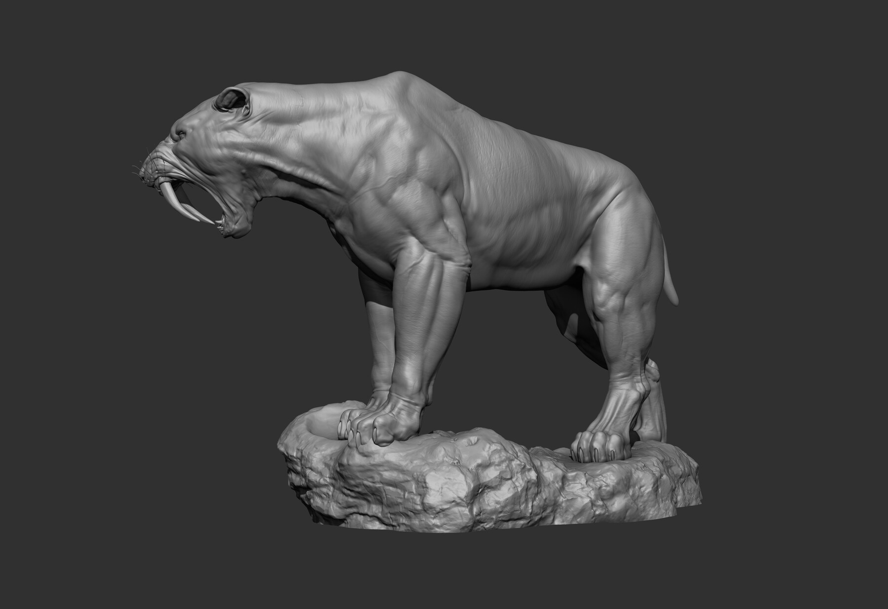 ArtStation - Printable Sabertooth | Resources