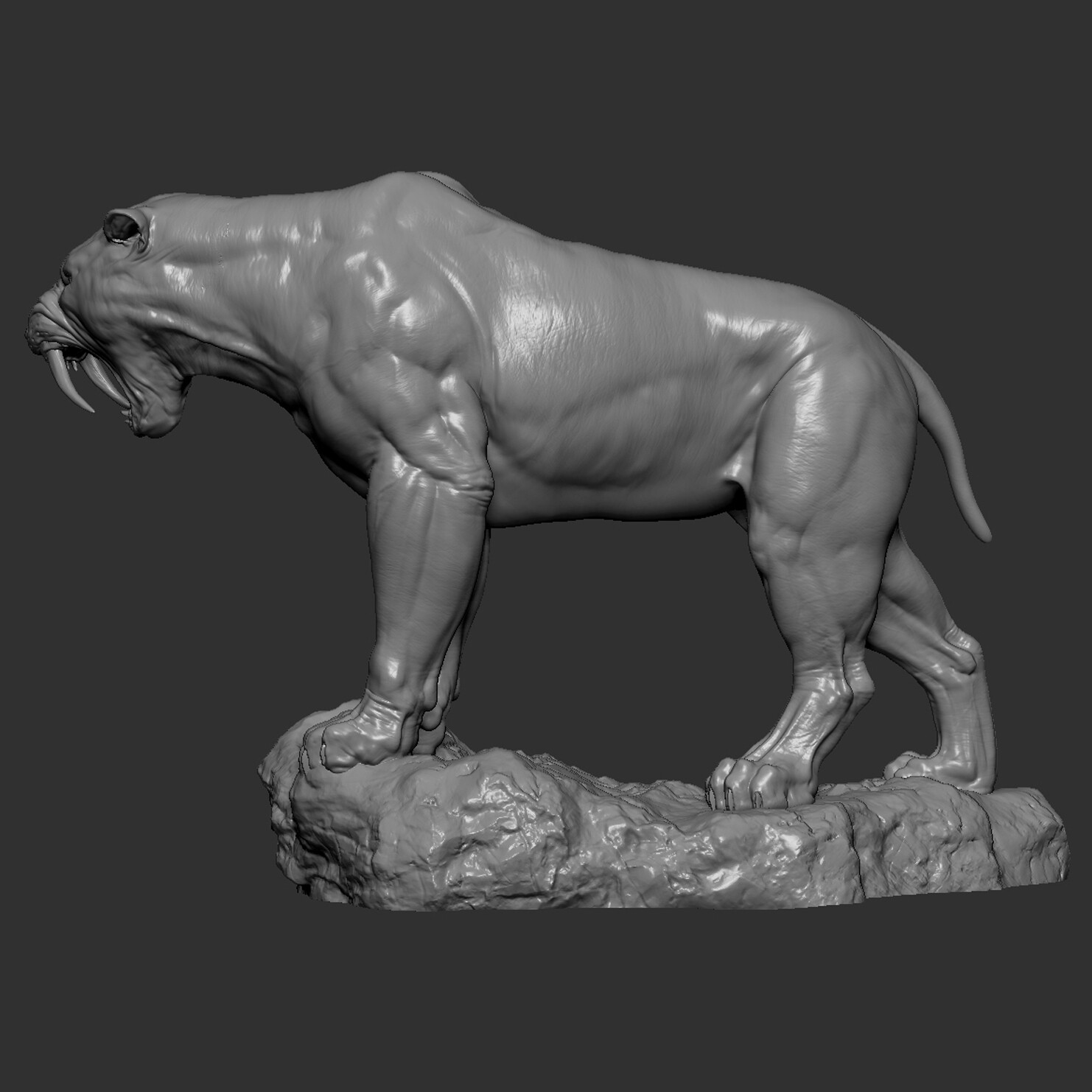 ArtStation - Printable Sabertooth | Resources