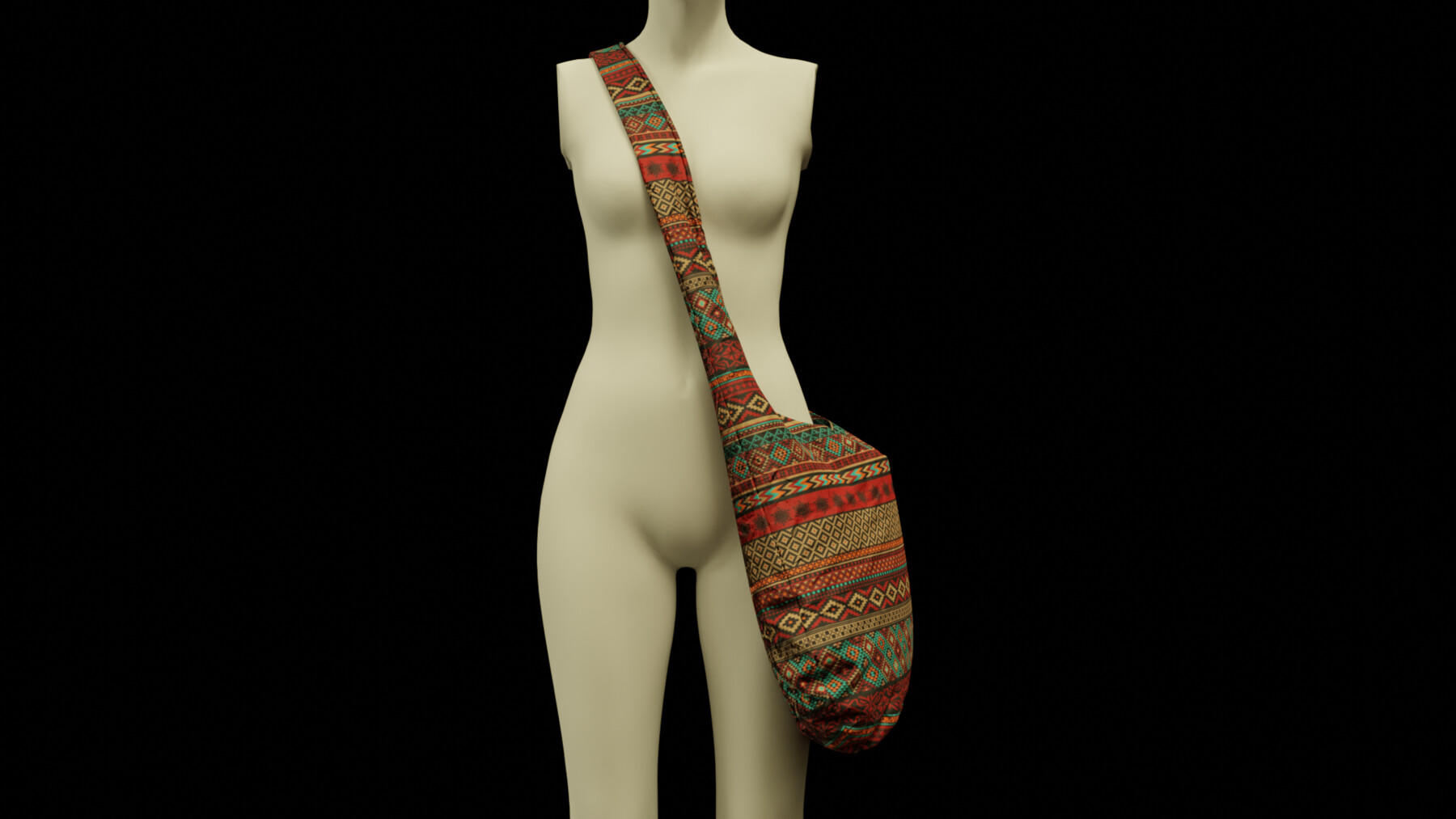 ArtStation - Shoulder Bag Sling Bag | Game Assets