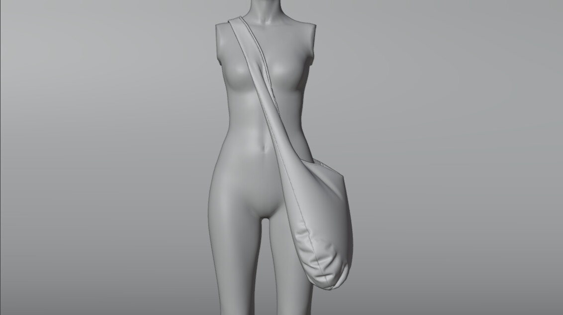 ArtStation - Shoulder Bag Sling Bag | Game Assets