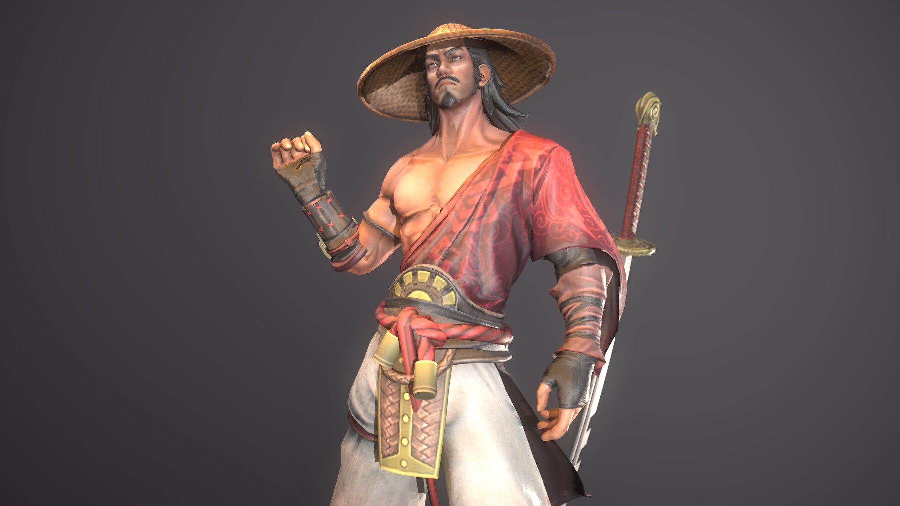 ArtStation - Armored Male Ninja | Game Assets