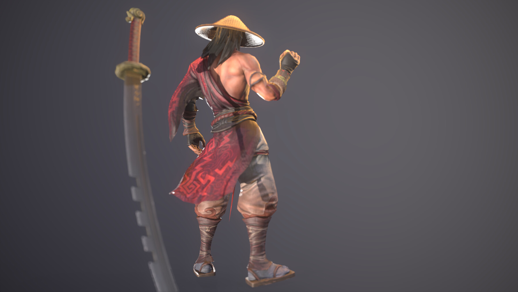 ArtStation - Armored Male Ninja | Game Assets