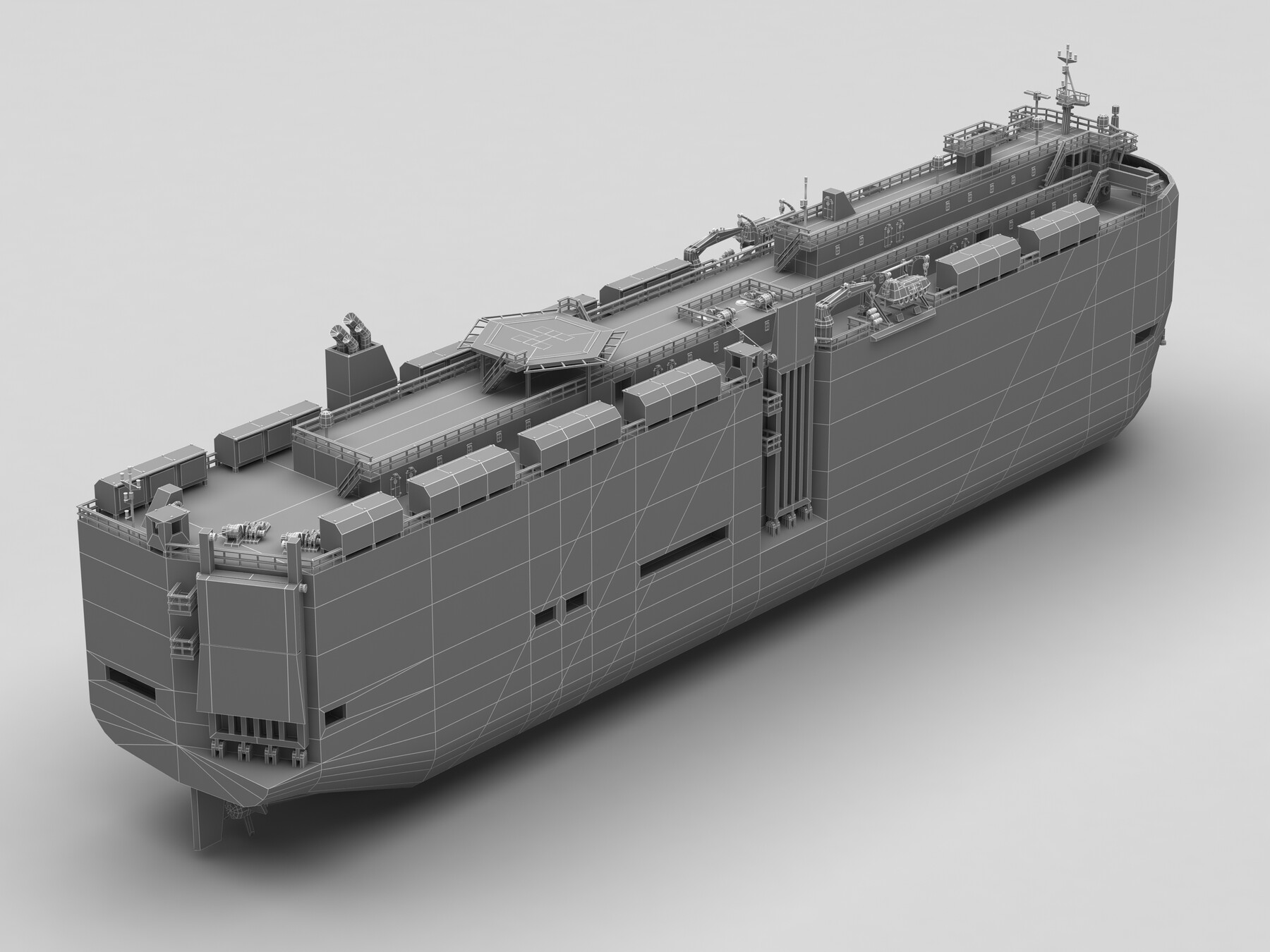 ArtStation - RoRo Car Carrie | Game Assets