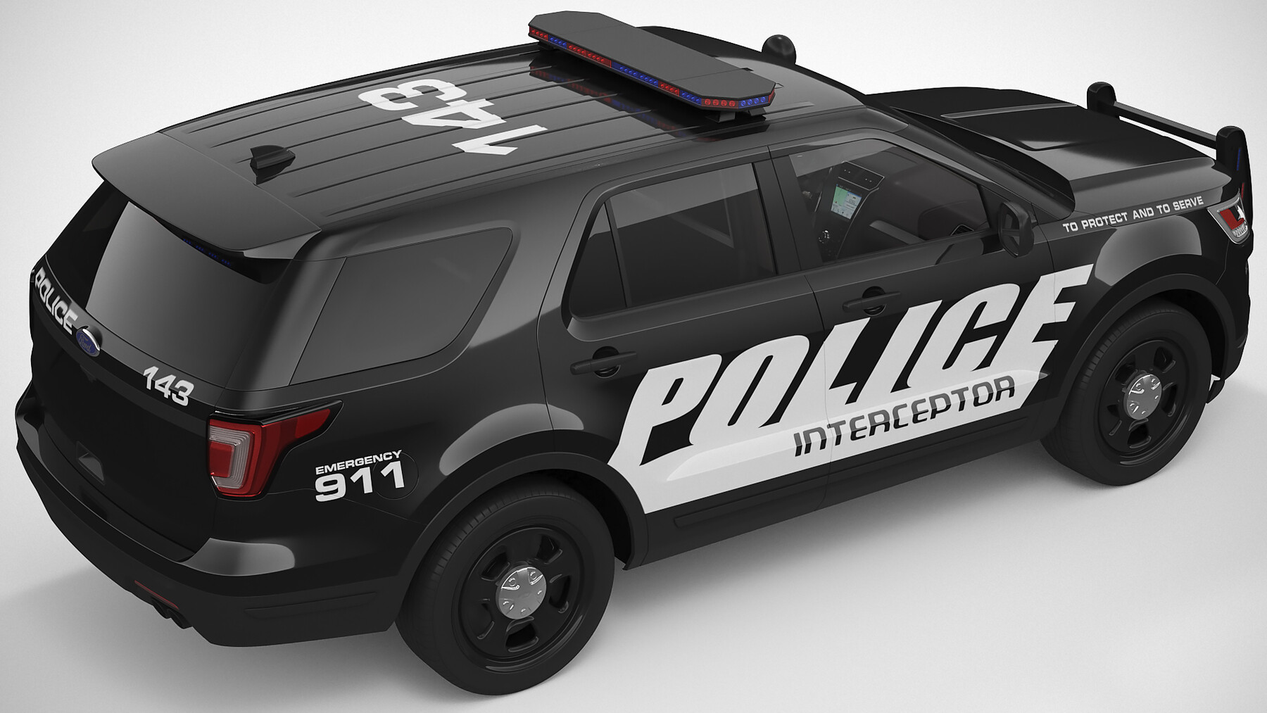 ArtStation - Ford Explorer 2019 Police | Resources