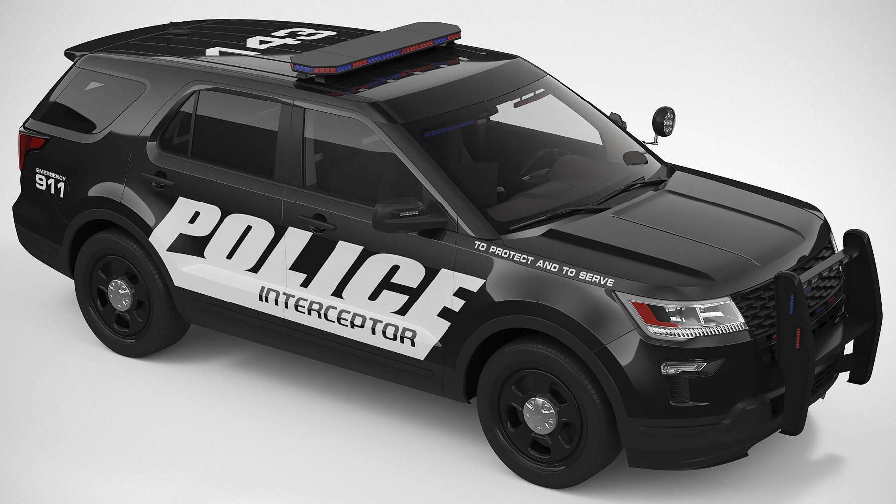 ArtStation - Ford Explorer 2019 Police | Resources