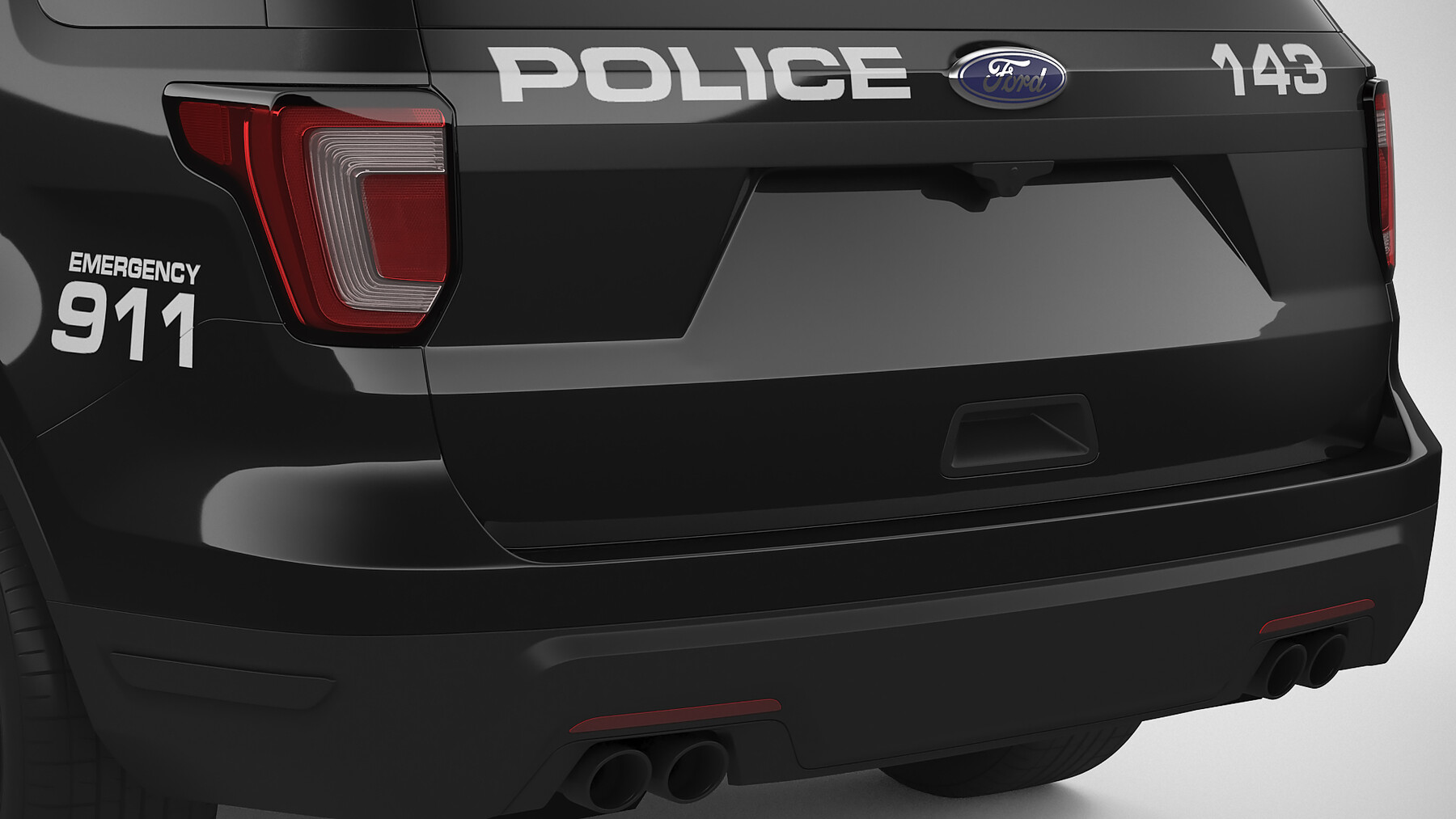 ArtStation - Ford Explorer 2019 Police | Resources