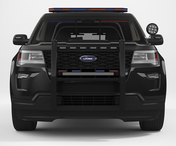 ArtStation - Ford Explorer 2019 Police | Resources