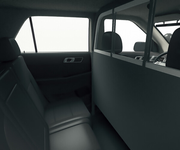 ArtStation - Ford Explorer 2019 Police | Resources