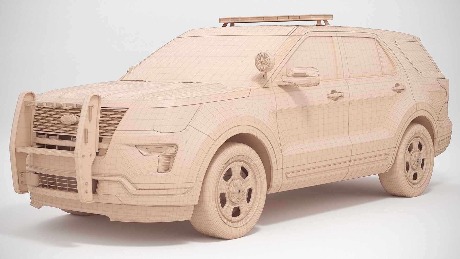 ArtStation - Ford Explorer 2019 Police | Resources