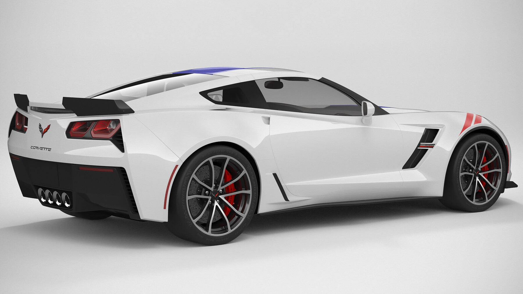 ArtStation - Chevrolet Corvette Grand Sport 2019 | Resources