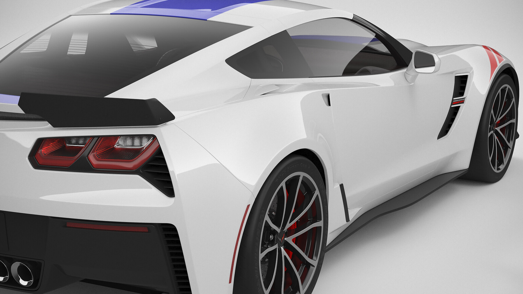 ArtStation - Chevrolet Corvette Grand Sport 2019 | Resources
