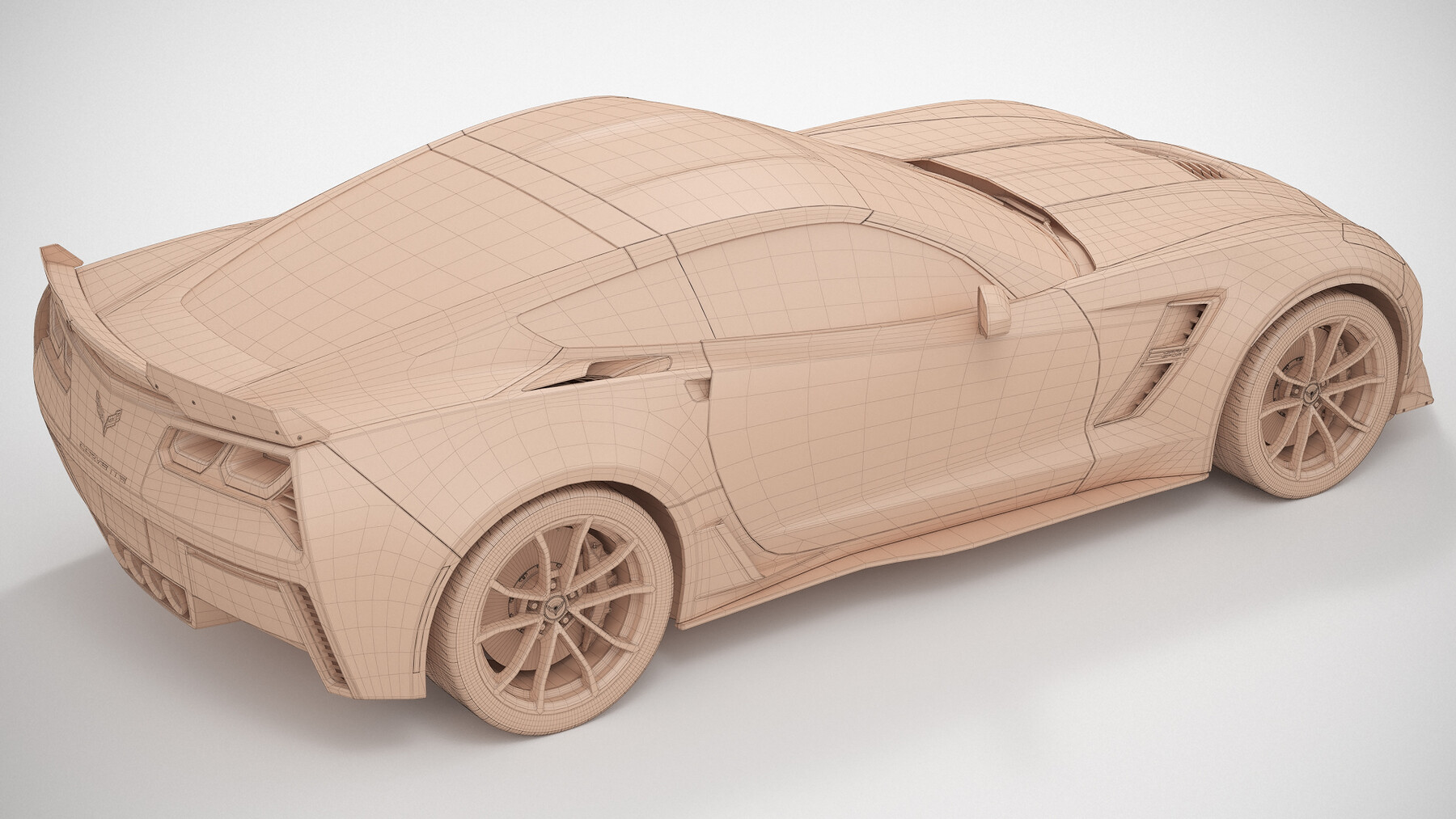 ArtStation - Chevrolet Corvette Grand Sport 2019 | Resources