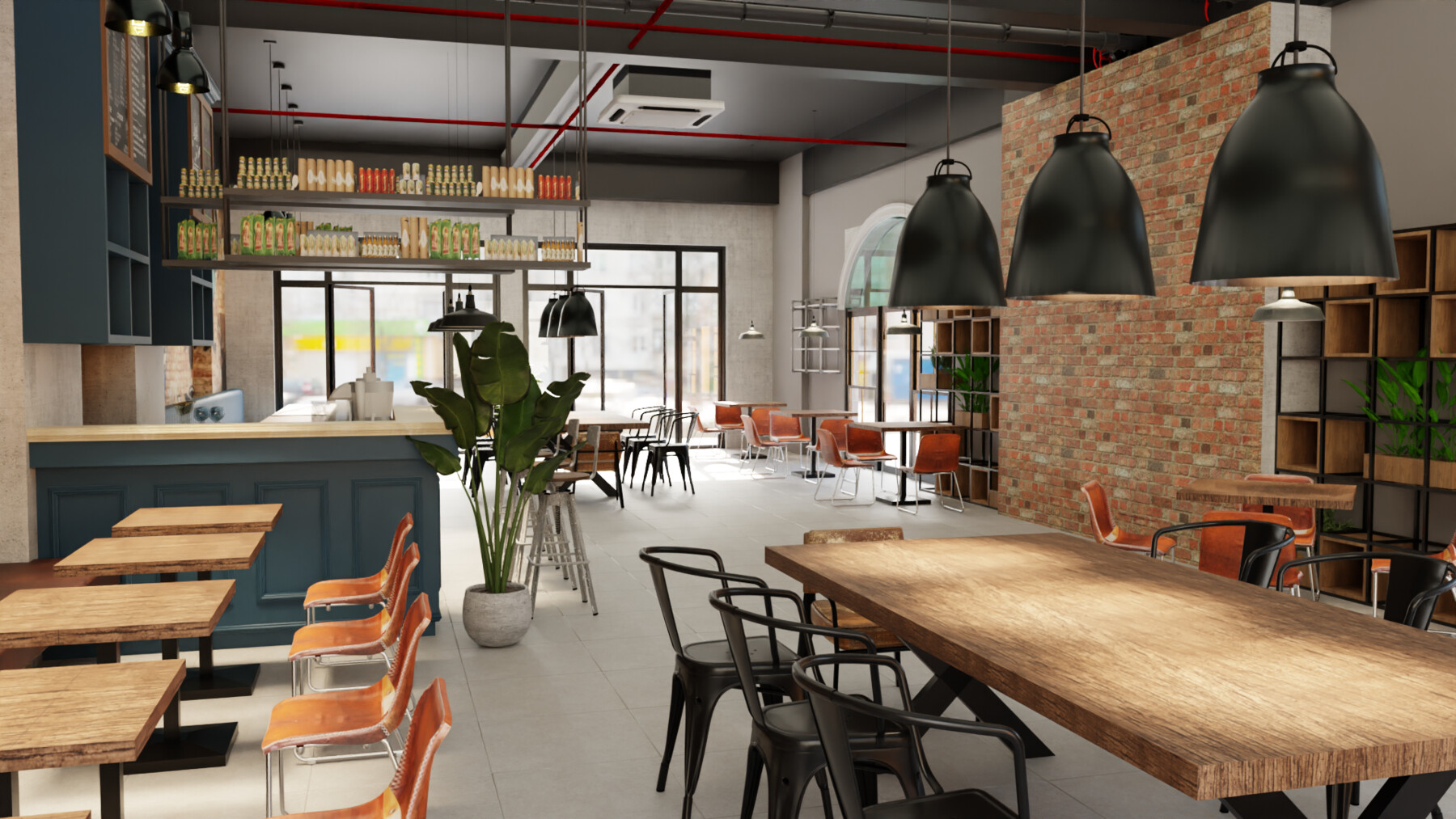 ArtStation - Sence Caffe Blender 3.x | Resources