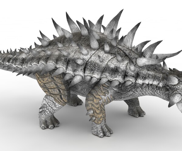 ArtStation - Ankylo collectible | Game Assets