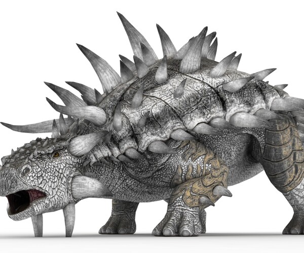 ArtStation - Ankylo collectible | Game Assets