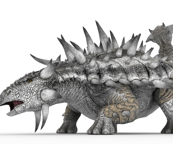 ArtStation - Ankylo collectible | Game Assets