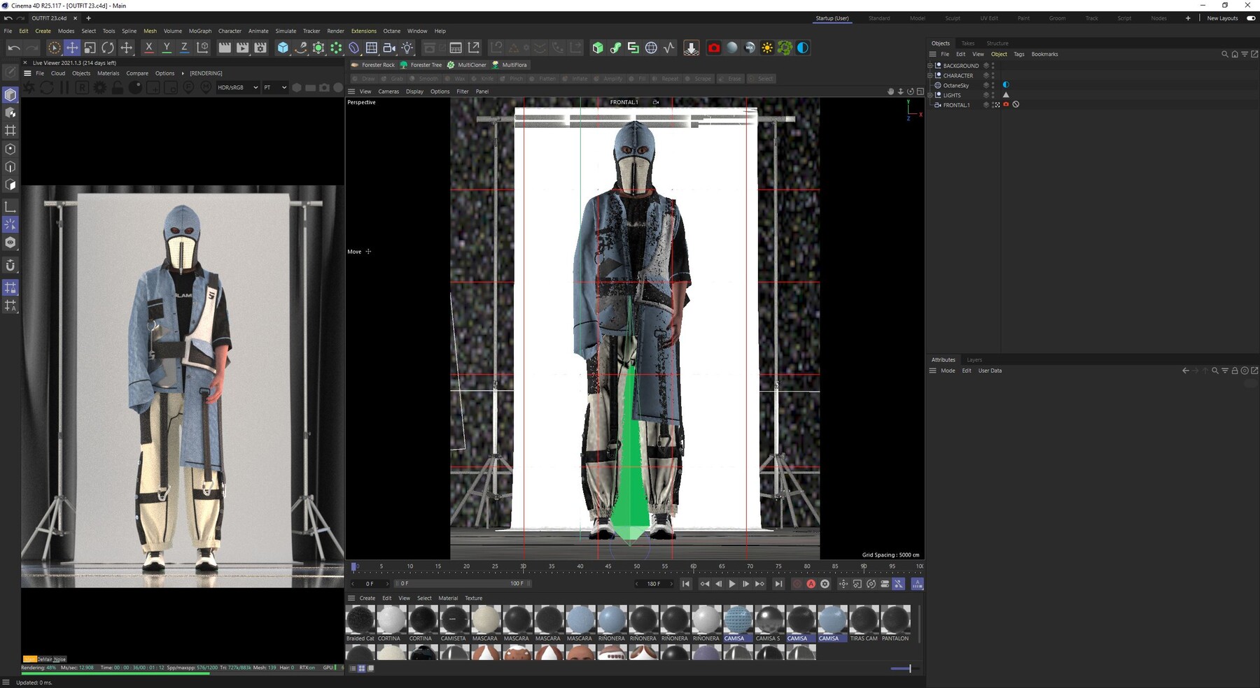 ArtStation - Streetwear FULL OUTFIT #001 - Clo 3D / Marvelous Designer ...