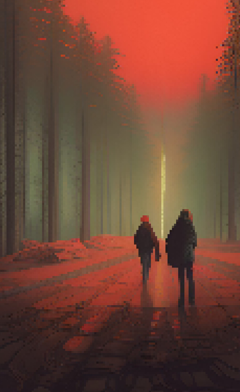 ArtStation - Left Home~ Pixel Art | Artworks