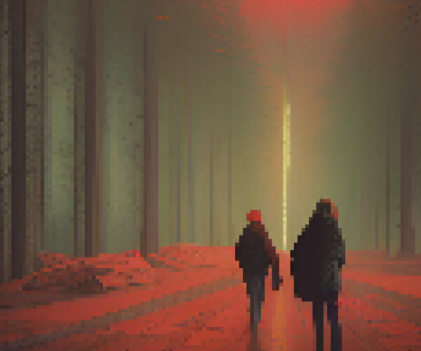 ArtStation - Left Home~ Pixel Art | Artworks