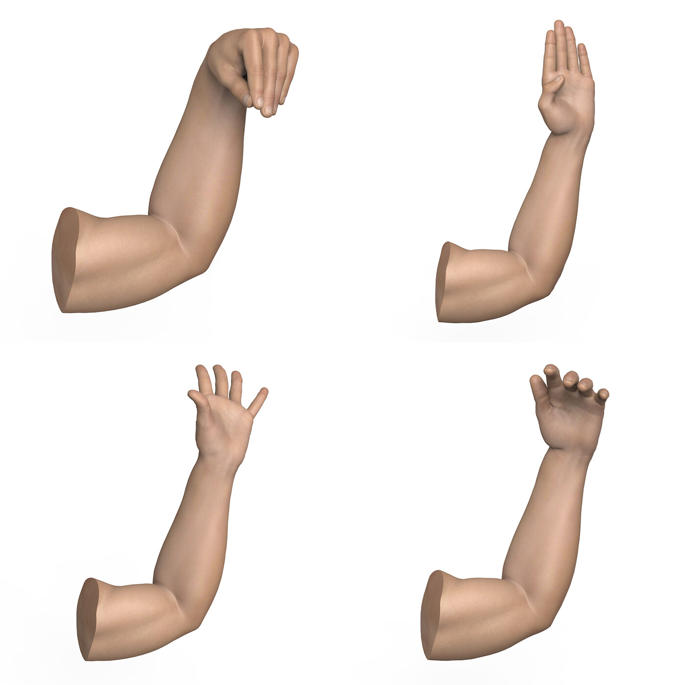 ArtStation - 40 Hand Pose Collection | Resources