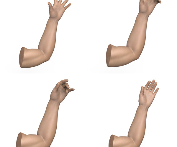 ArtStation - 40 Hand Pose Collection | Resources