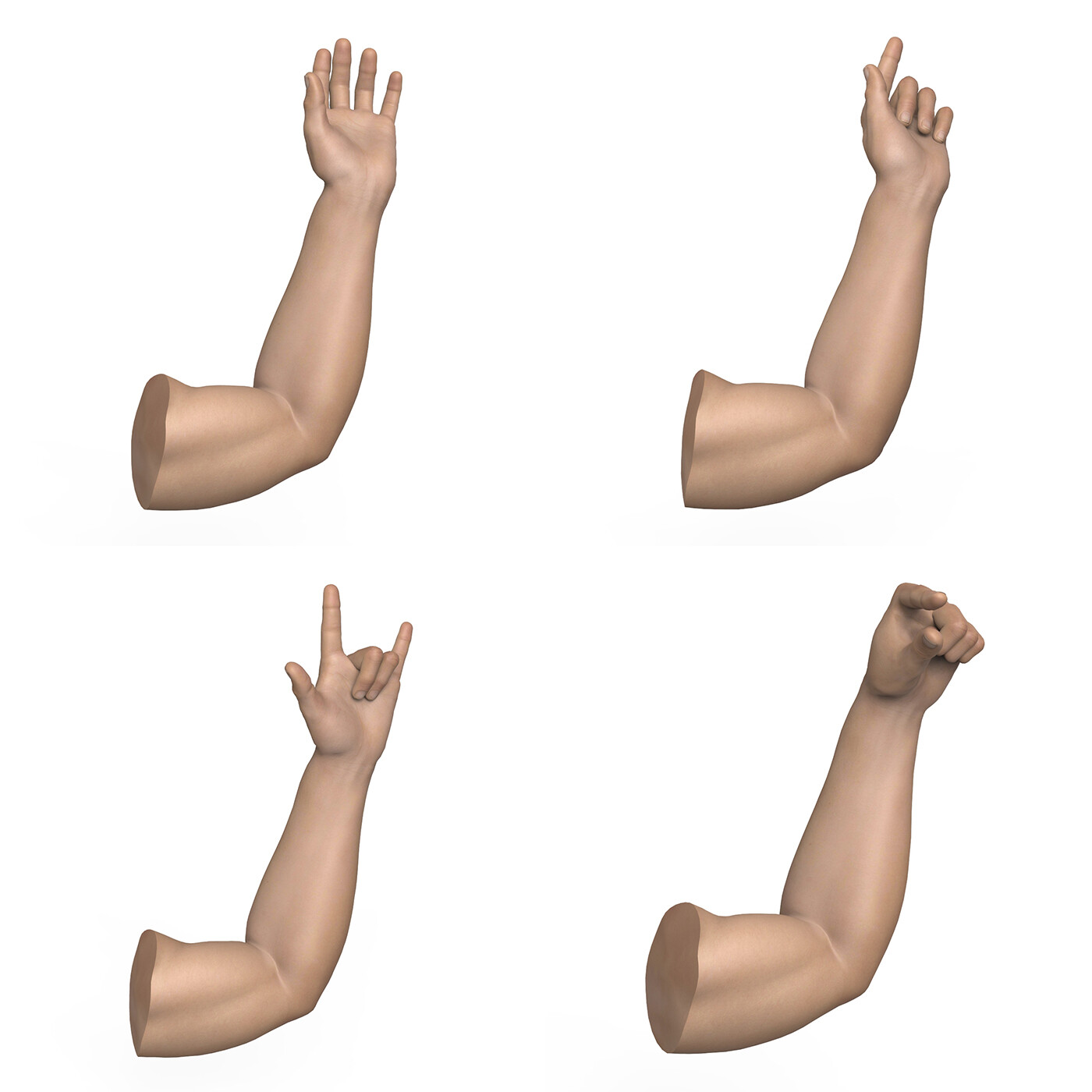 ArtStation - 40 Hand Pose Collection | Resources